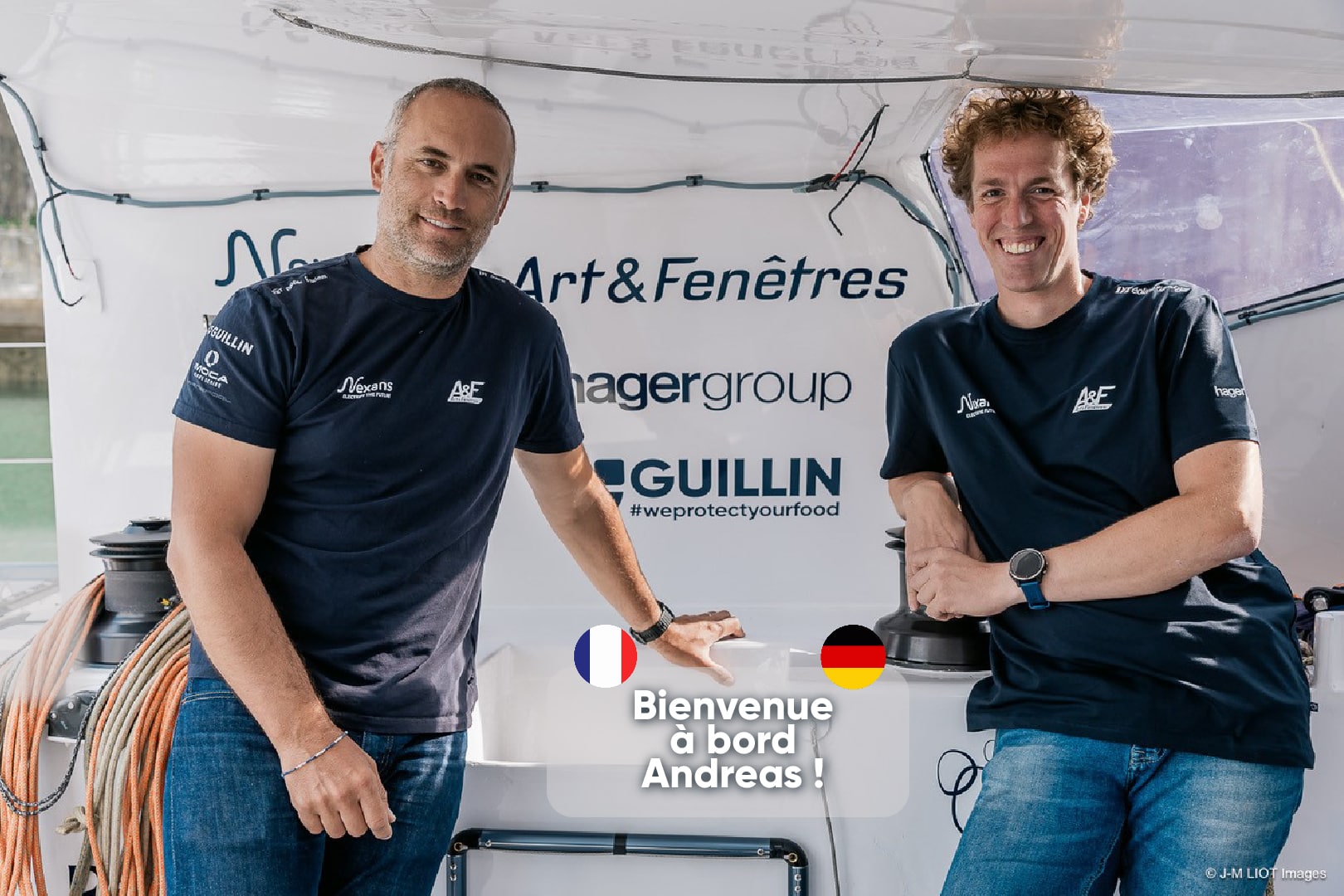 Un co-skipper pour notre partenaire - Groupe GUILLIN
